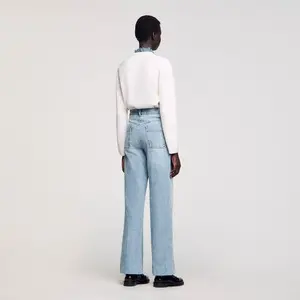 Sandro Wide-leg Jeans