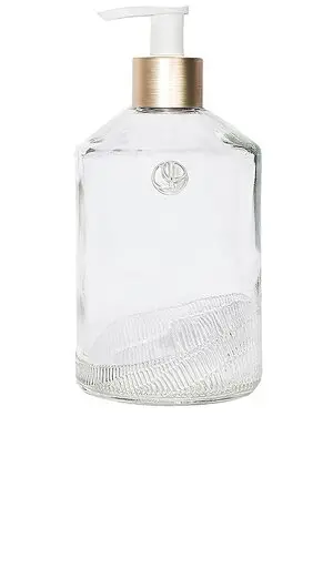 L'AVANT COLLECTIVE Glass Bottle With White Pump In Na