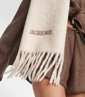 Jacquemus L'écharpe Moisson Alpaca-blend Scarf