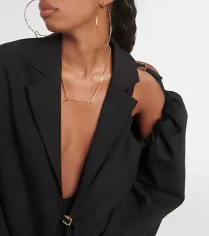 Jacquemus La Veste Galliga Virgin Wool Blazer - Black