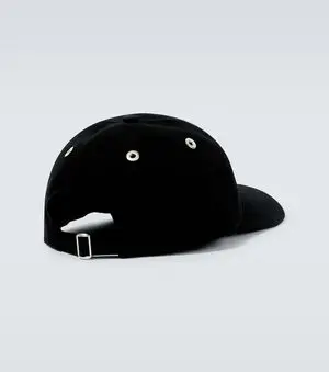 Ami De Cœur Cotton Canvas Cap - Black
