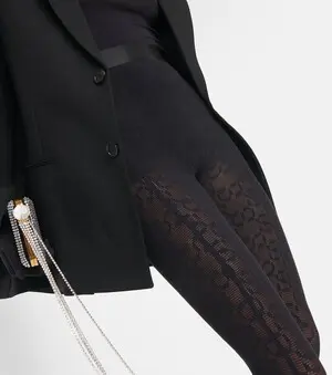 Wolford X Simkhai Intricate Sheer Leggings