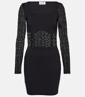 Wolford X Simkhai Intricate Pattern Minidress