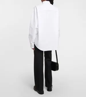 Ami De Cœur Cotton Poplin Shirt - White