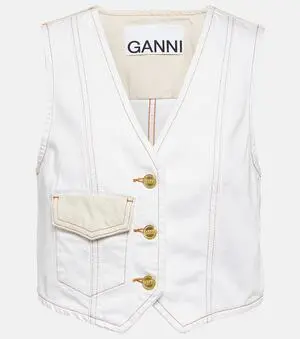 Ganni Oversized Vests For Women