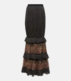 Etro Printed Maxi Skirt