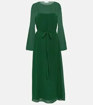 Chloé Silk Midi Dress