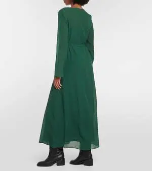 Chloé Silk Midi Dress