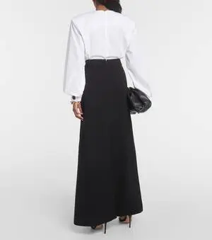 TOD'S Maxi Wool Skirt