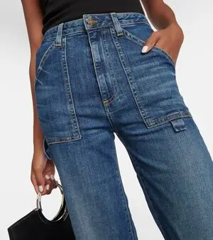 NILI LOTAN Quentin Wide-leg Jeans
