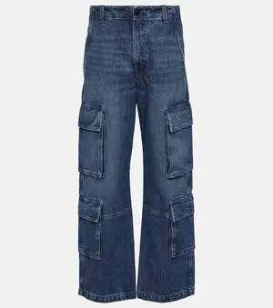 Citizens Of Humanity Delena Mid-rise Wide-leg Cargo Jeans