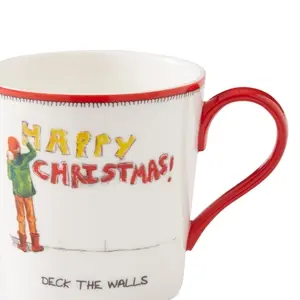 SPODE Deck The Walls 12 Oz. Mug