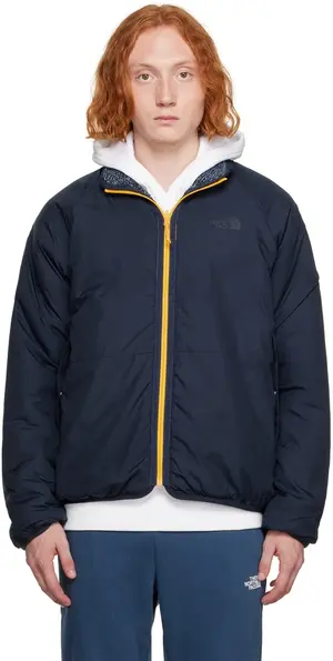 The North Face The North Face Navy Zip Reversible Jacket - 8k2 Summit Navy