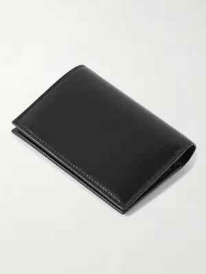 Saint Laurent Cassandre Logo-embossed Leather Billfold Wallet