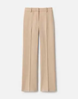 Lafayette 148 New York Hair Mid Rise Straight Leg Pants - Black