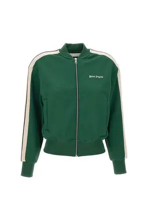 Palm Angels "collar Track" Jacket - Green
