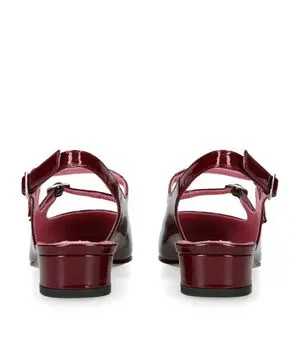 CAREL Patent Slingback Mary Jane Flats
