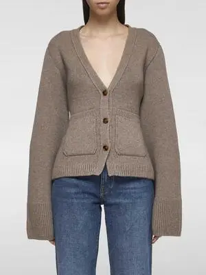 Khaite Cardigan Sweater - Grey
