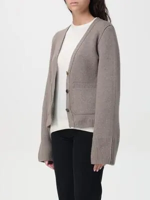 Khaite Cardigan Sweater - Grey
