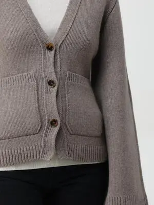 Khaite Cardigan Sweater - Grey
