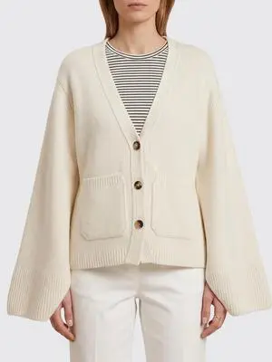 Khaite Drop Shoulder Cardigans For Women