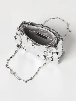 Rabanne Sequined Mini Bag - Silver