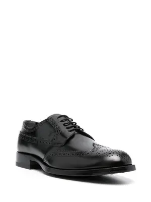 TOD'S Polished-finish Lace-up Brogues