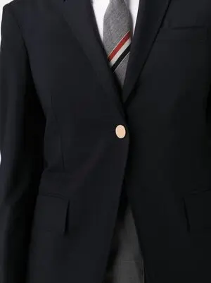 Thom Browne 4-bar Single-breasted Wool Blazer - Blue