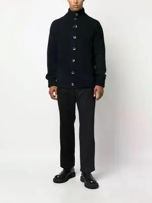Herno Button-up Wool Cardigan