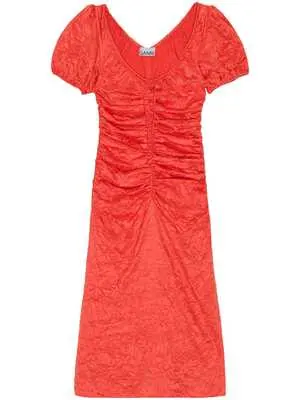 Ganni Ruched Cocktail Dresses