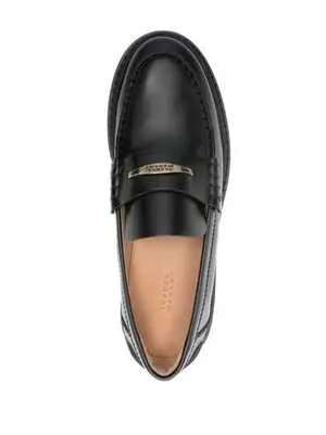Isabel Marant Étoile Frezza Leather Loafers - Black