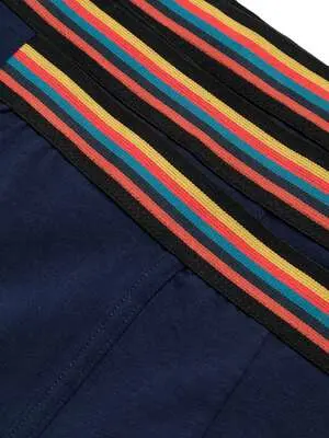 Paul Smith Stripe-detailing Cotton Boxers - Blue