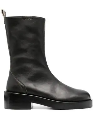 COURREGES 55mm Leather Ankle Boots