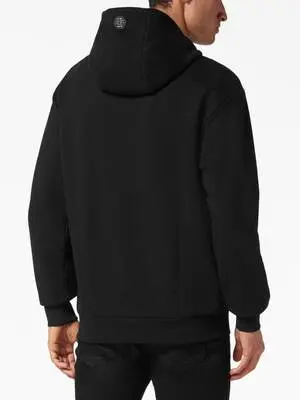 Philipp Plein Logo-patch Cotton Hoodie