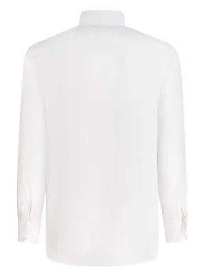Etro Paisley-print Band Cotton Shirt