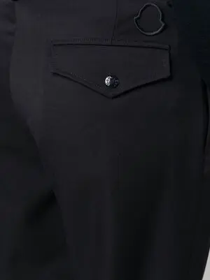 Moncler Straight-leg Virgin Wool Trousers