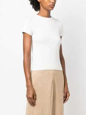 Extreme Cashmere Crew-neck Short-sleeve T-shirt