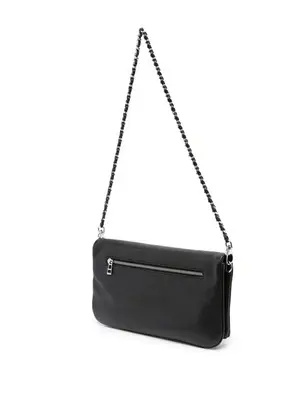 Zadig&Voltaire Rock Leather Shoulder Bag - Black