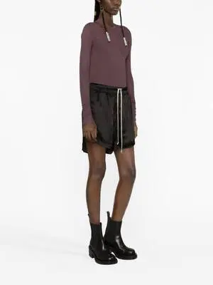 Rick Owens High-low Drawstring Shorts
