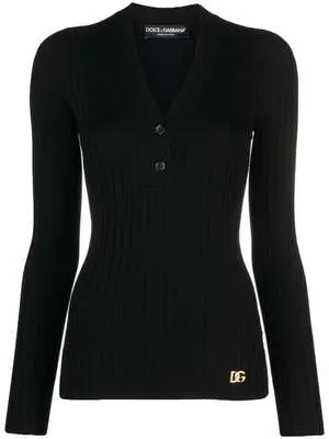Dolce & Gabbana Button Detailed Knitwear For Women