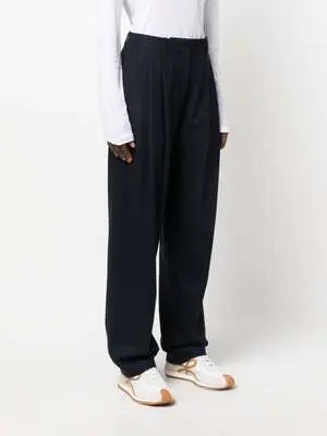 TOTEME High-waist Straight-leg Trousers
