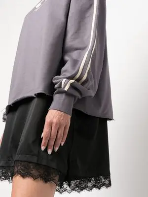 Gcds Layered Lace-trim Dress