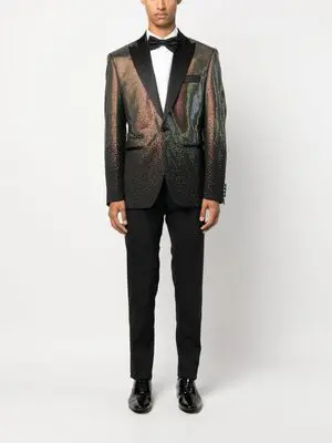 Philipp Plein Lord Rhinestone-embellished Blazer