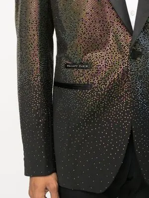 Philipp Plein Lord Rhinestone-embellished Blazer