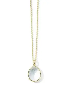 Ippolita 18kt Yellow Rock Candy Medium Teardrop Crystal Necklace