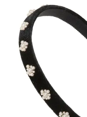 JENNIFER BEHR Maggie Pearl-embellished Headband