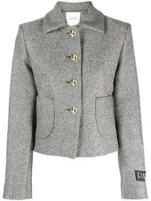 PATOU Textured Virgin-wool Jacket