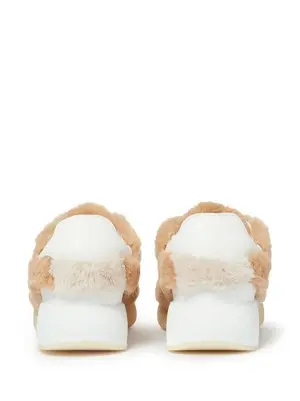 Stella McCartney Loop Fleece-texture Sneakers - Neutrals