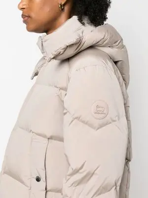 Woolrich Detachable-hood Padded Jacket