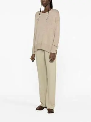 ALLUDE Cashmere Jumper - Brown